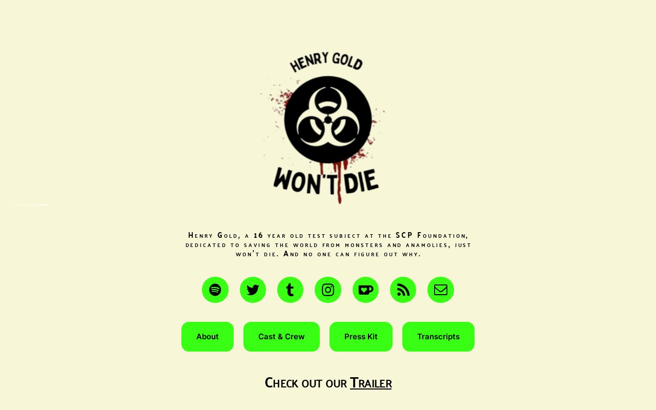 Henry Gold Won't Die